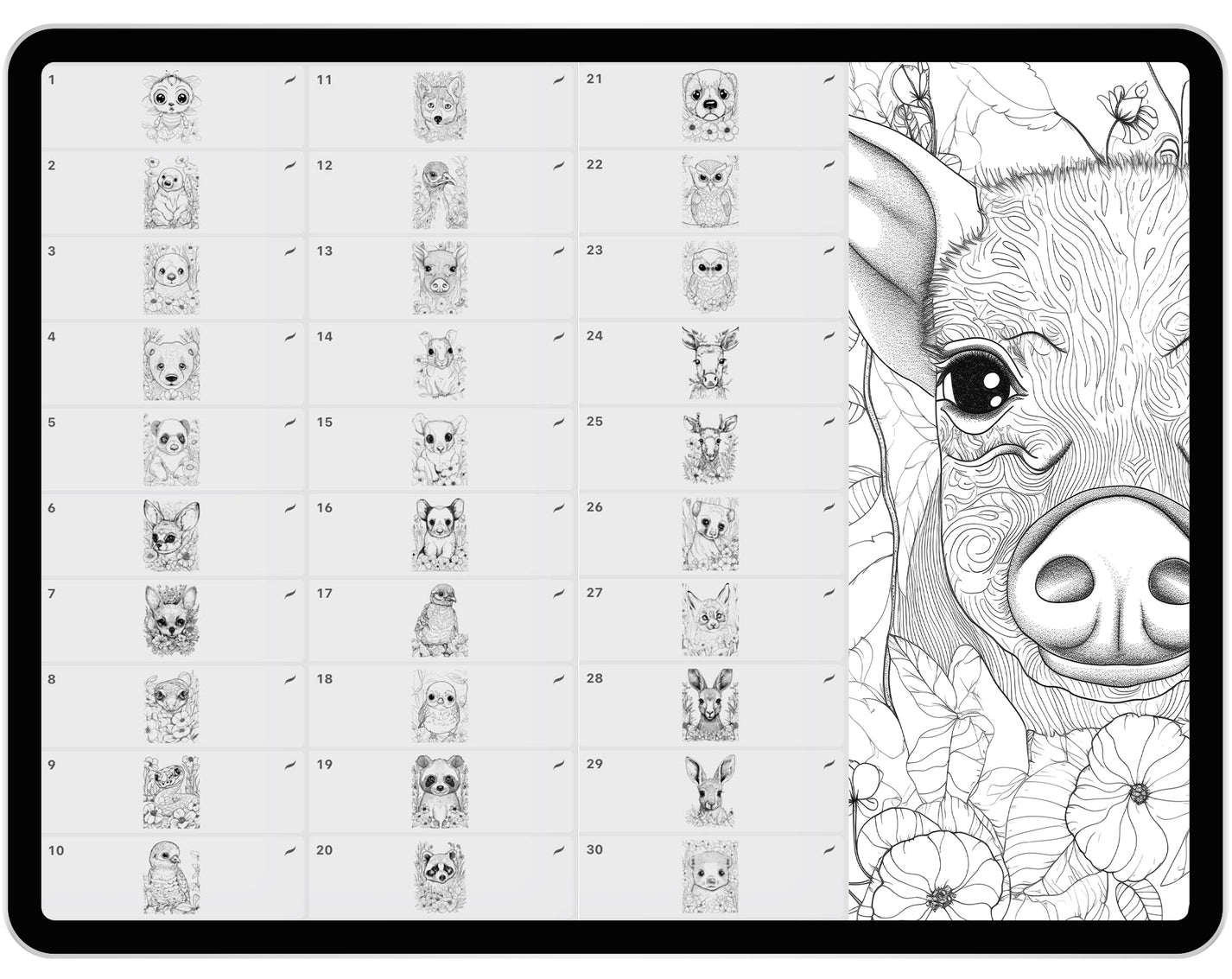40 Woodland Animals Brushes for Procreate and Photoshop – ProCreativeBreeze