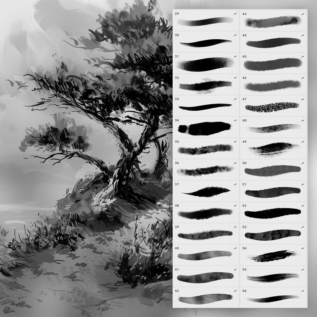 120 Procreate Painting Brushes – ProCreativeBreeze