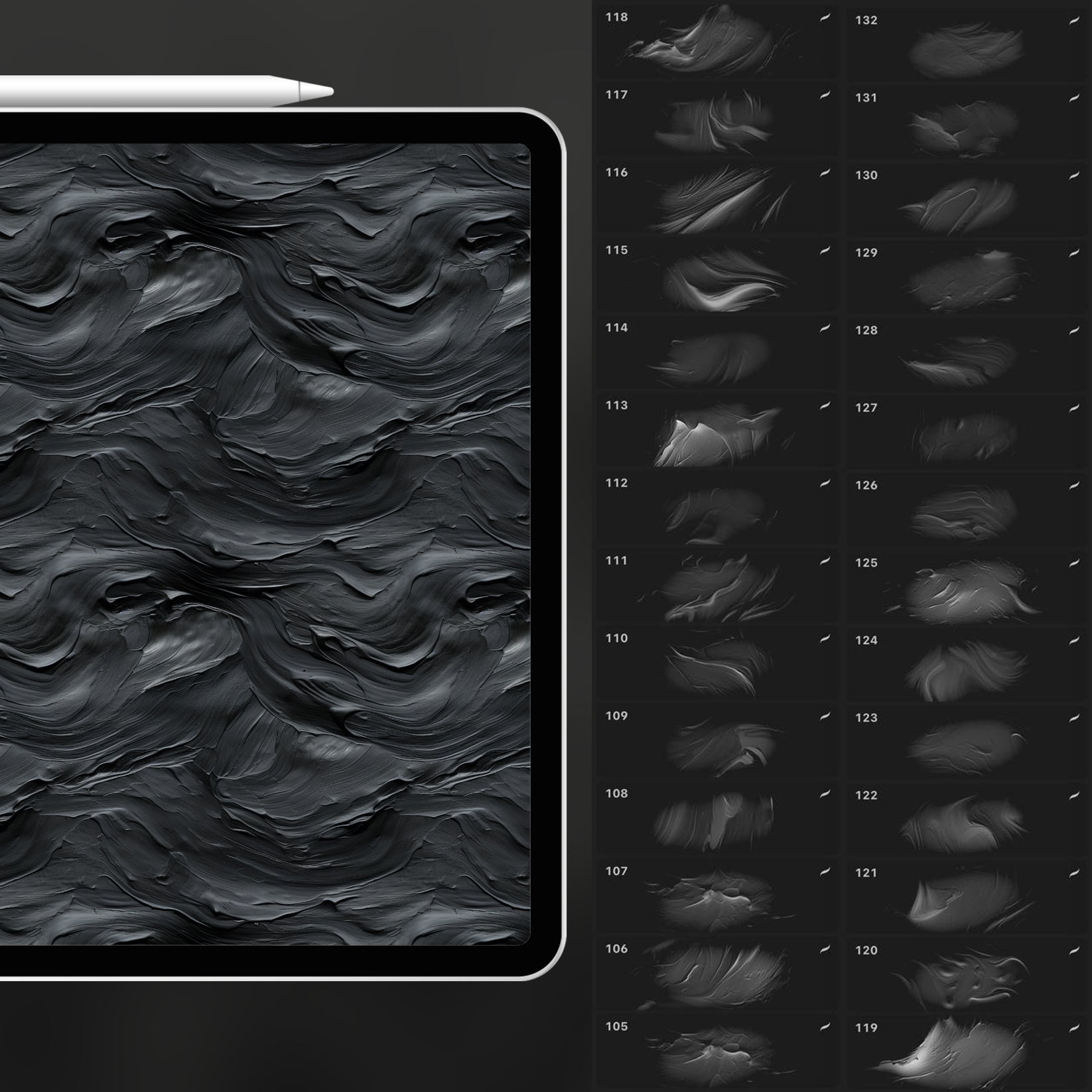 160 Procreate Oil Paint Textures, Realistic Oil Paint Effect Procreate ...