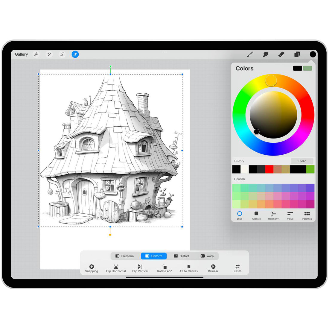 55 Hobbit Houses Brushes for Procreate and Photoshop – ProCreativeBreeze