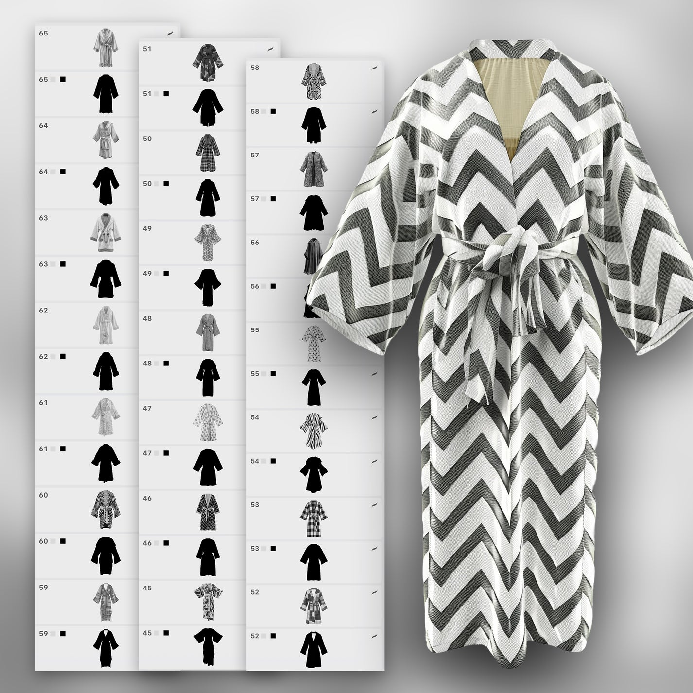 120 Procreate 2D Robes Stamp Brushes – ProCreativeBreeze