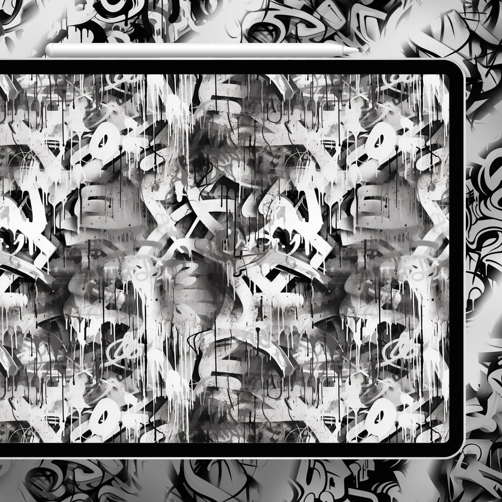 120 Procreate Calligraffiti Textures (Part-1), Procreate Graffiti Brus ...