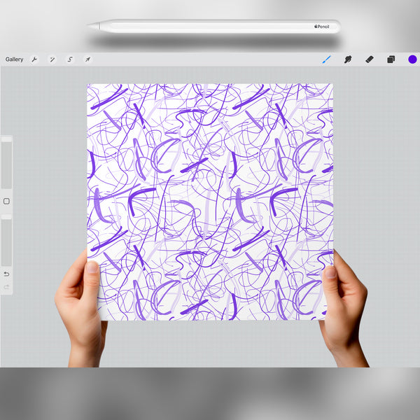 110 Procreate Scribbles Pattern Brushes – ProCreativeBreeze