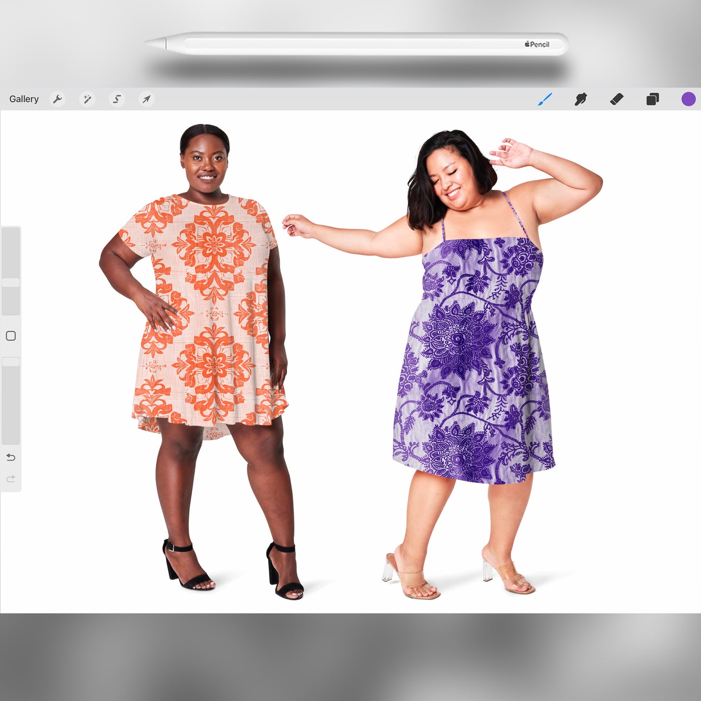 110 Procreate Batik Farbic Pattern Brushes – ProCreativeBreeze