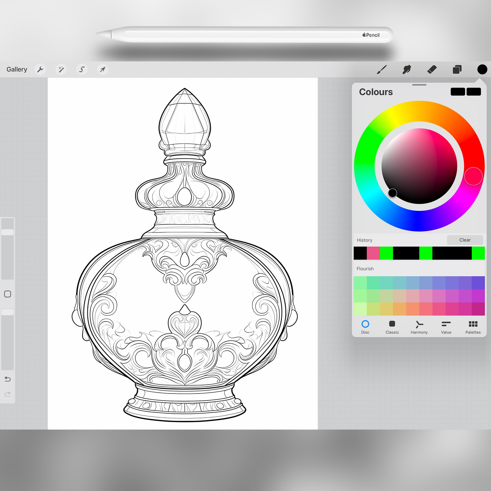 110 Procreate Potion Bottles Stamp Brushes – ProCreativeBreeze