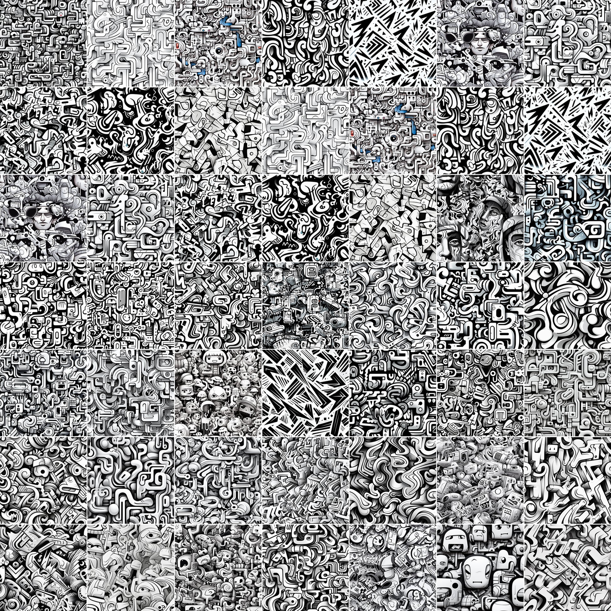 150 Procreate Graffiti Pattern Brushes – ProCreativeBreeze