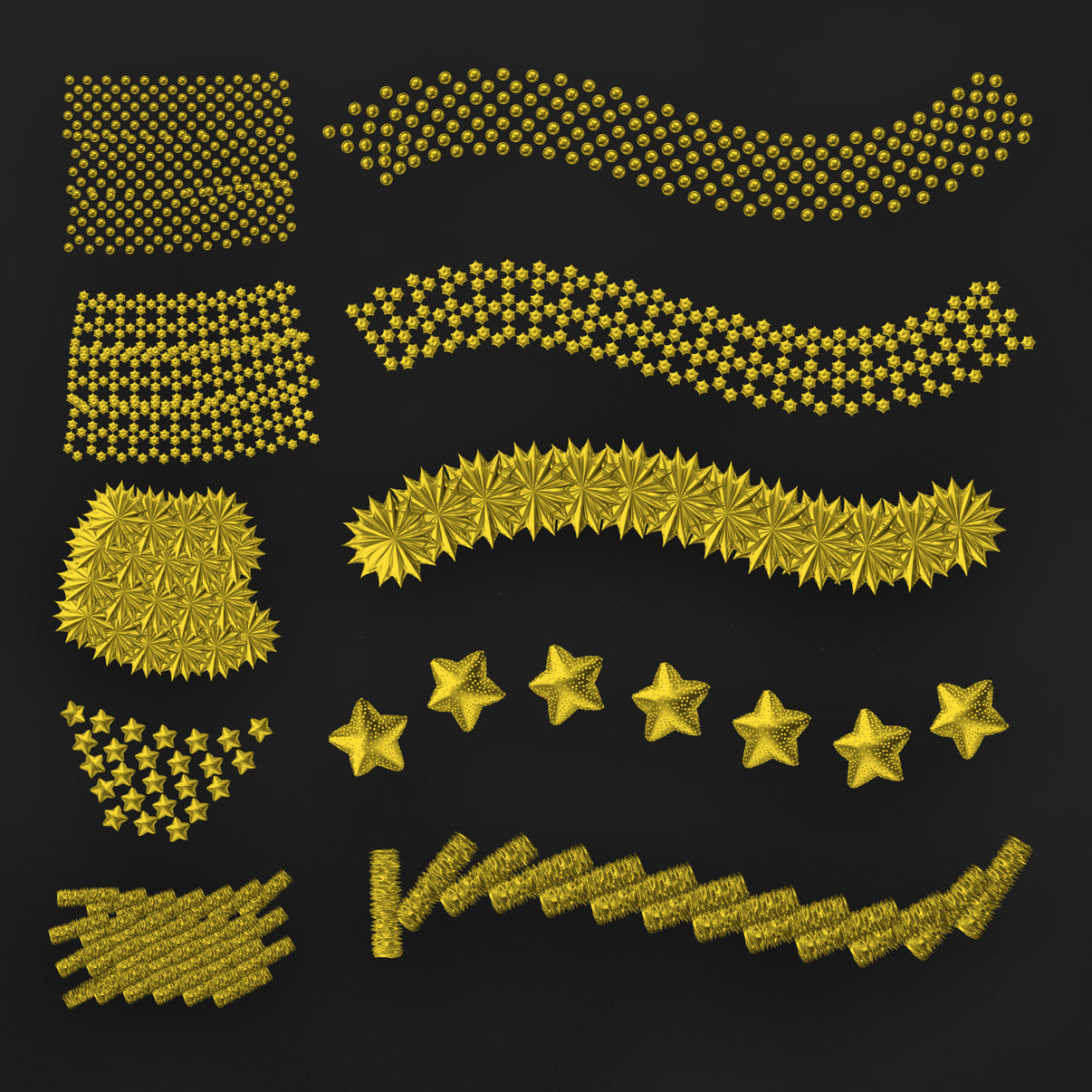 100 Sequins Shimmer 2D Brushes for Procreate – ProCreativeBreeze