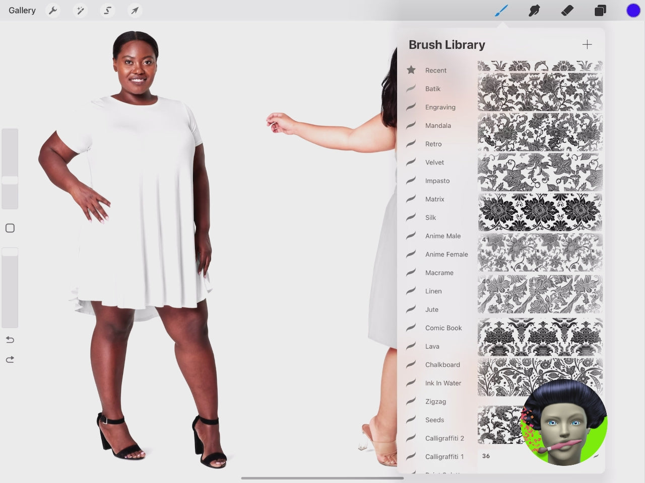 110 Procreate Batik Farbic Patterns, Procreate Tulis Batik, Procreate – ProCreativeBreeze